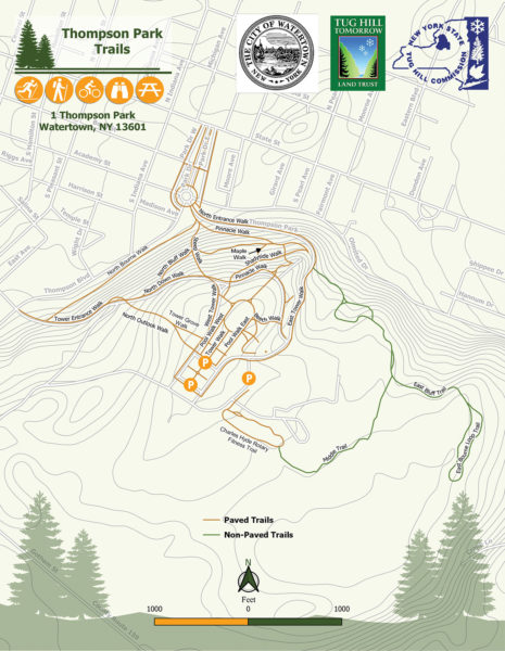 Thompson Park Map