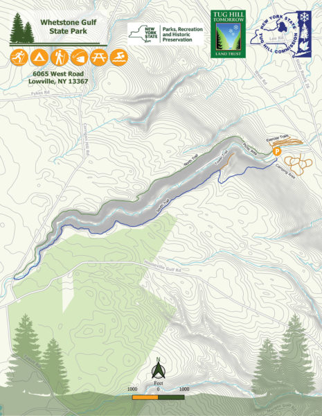 Whetstone Gulf State Park Map